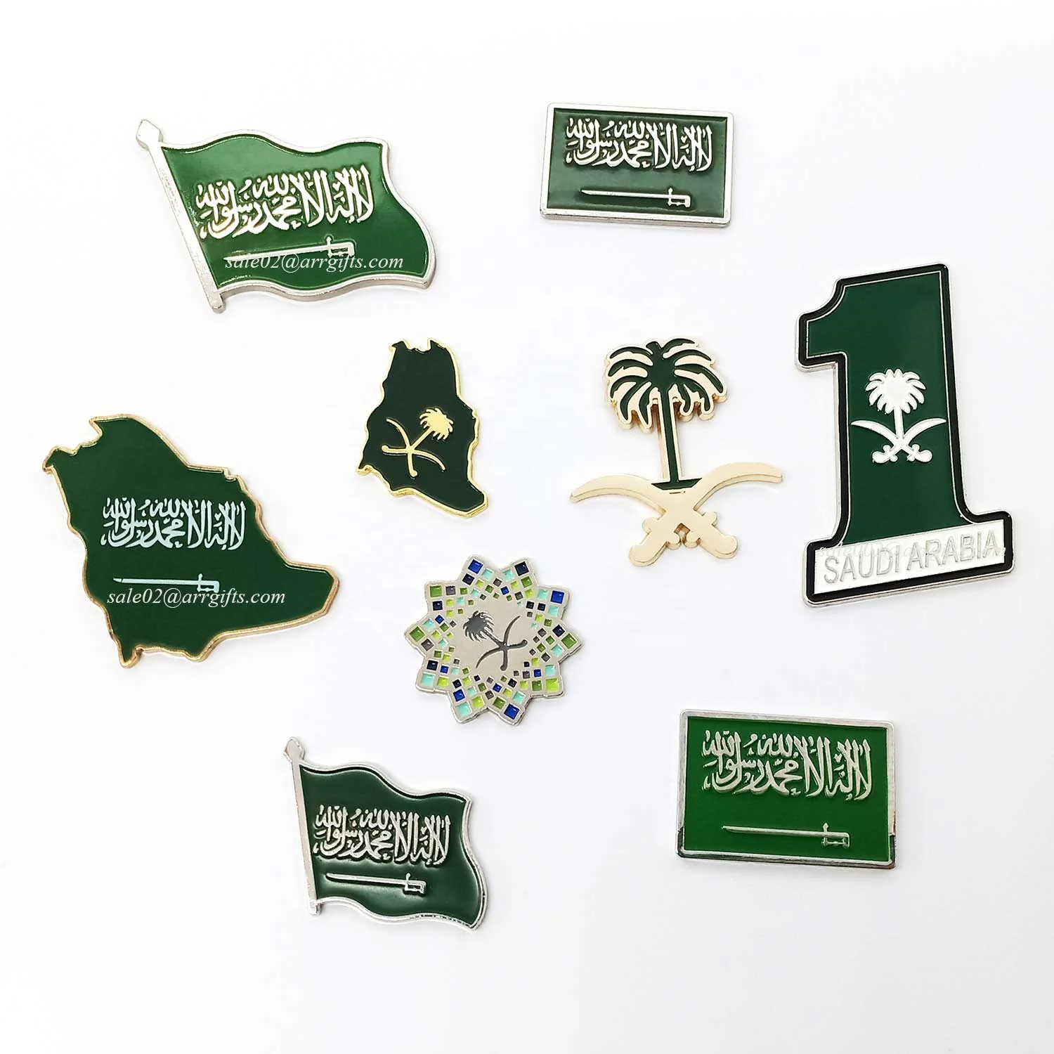 Saudi Arabia Flag Day Badge Ready To Ship Kingdom Of Saudi Arabia Saudi ...