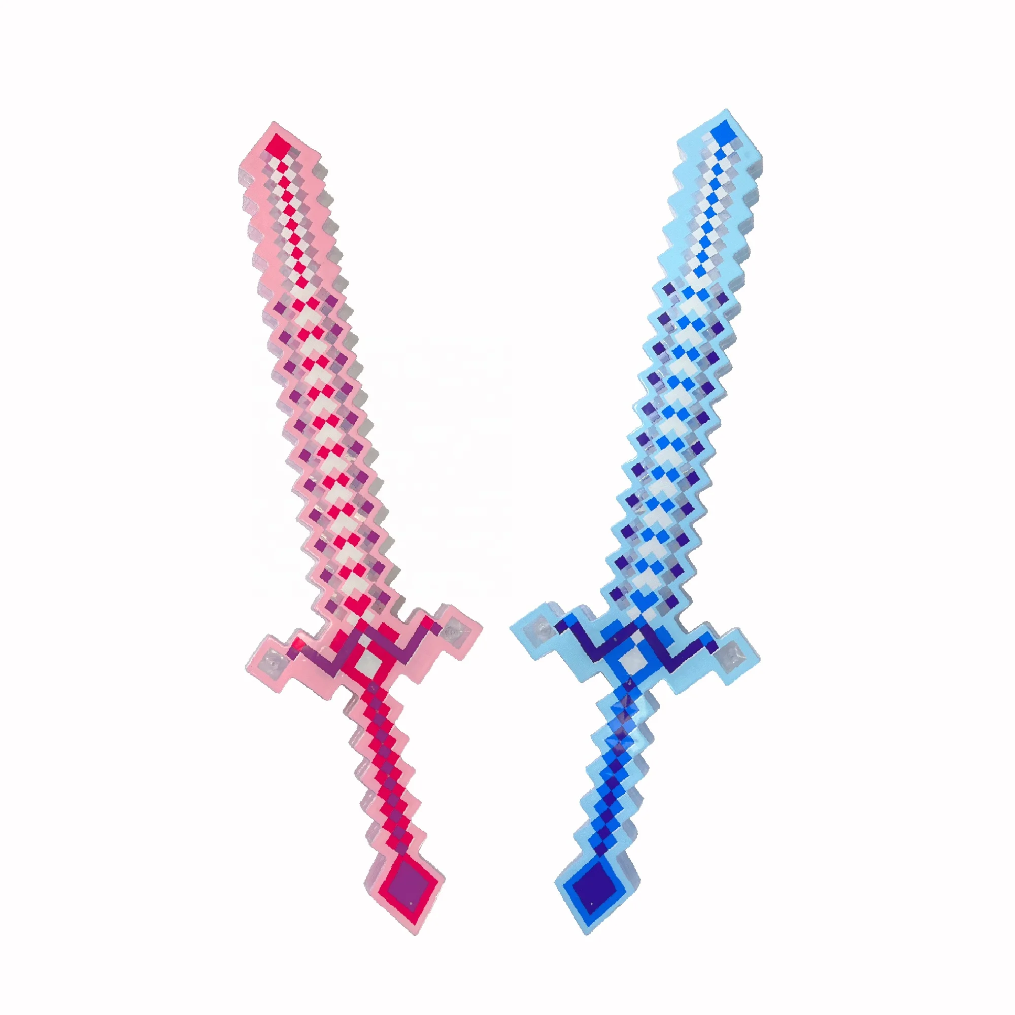 Factory Wholesale Led Light Up Pixel Sword With Sound 10 LEDs Saber ...