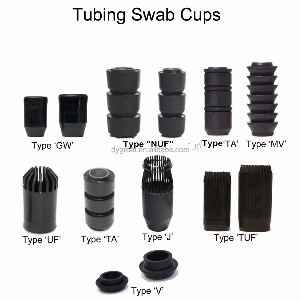 High Performance Swab Cups - Reliable Oilfield Rubber Tubing