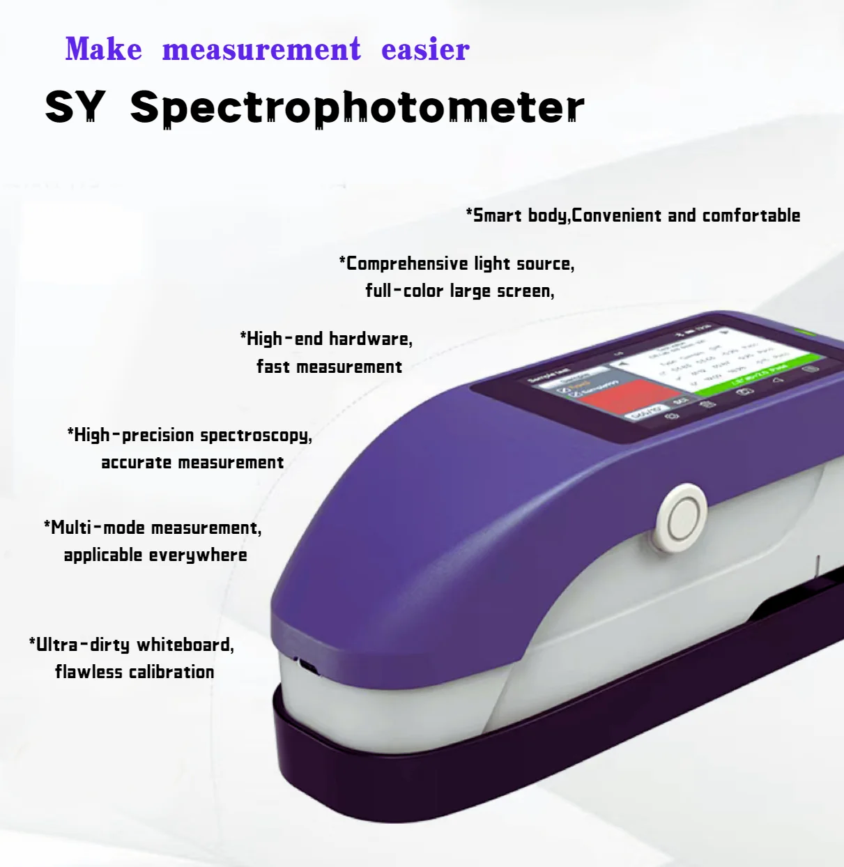 SY3020 Spectrophotometer - Precise Color Control for Paints