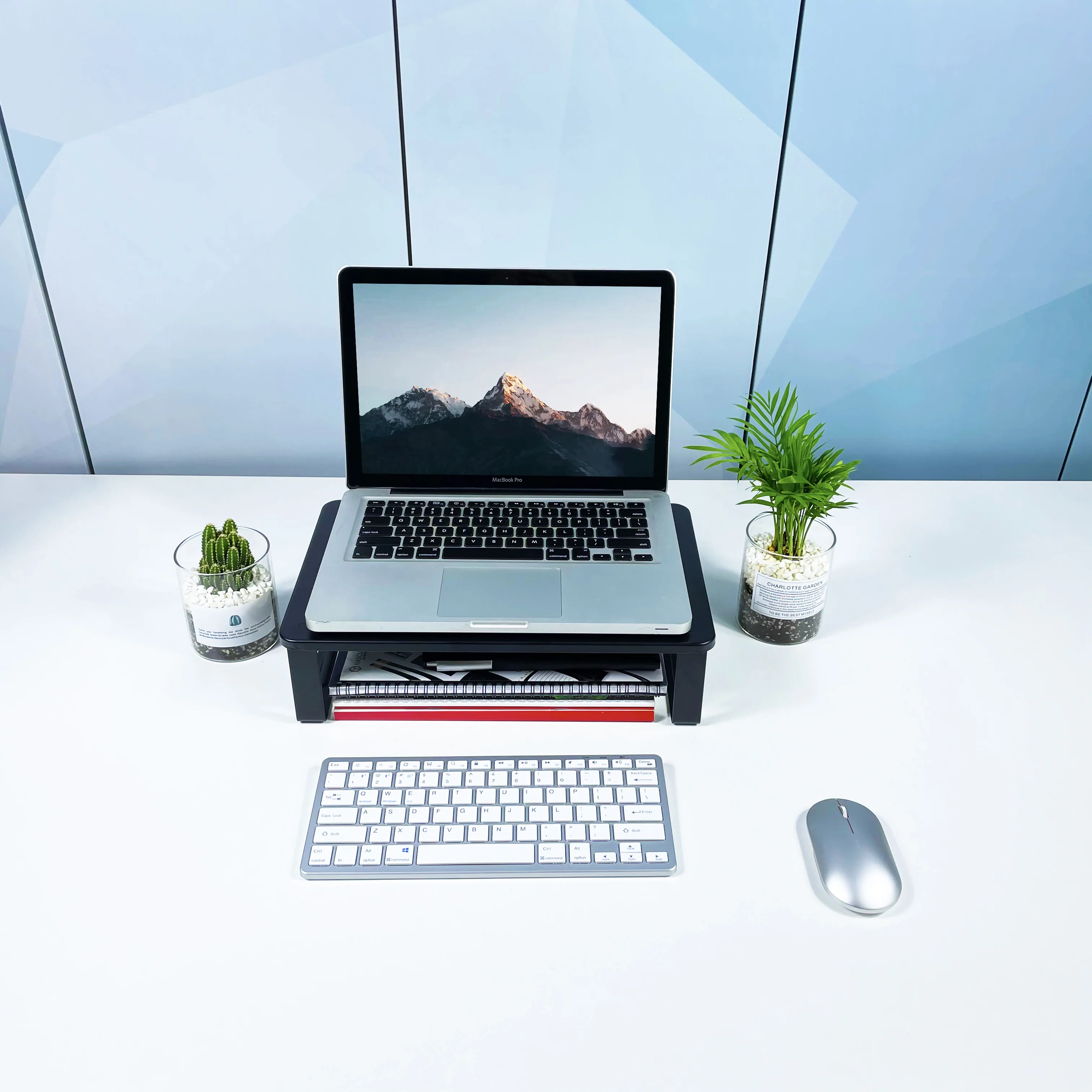 P13 Office Metal Desk Laptop Monitor Riser Smart Computer Monitor Stand ...