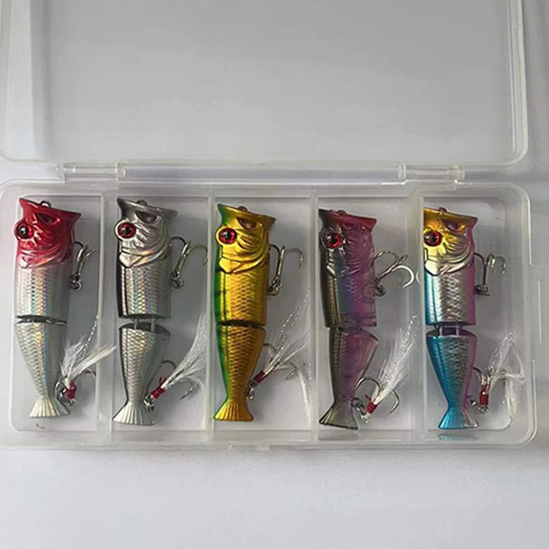 8cm 11.5g Fishing Lure Plastic Hard Bait Saltwater Trolling Fishing ...