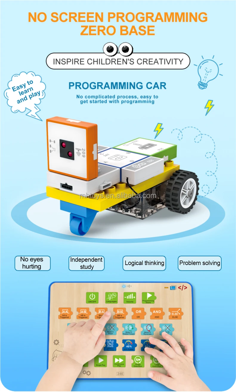 Programming Electric Blocks - STEM Logic Thinking Toy