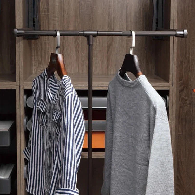 CCH Pull down Side Mounted Wardrobe Lift System Closet Rod