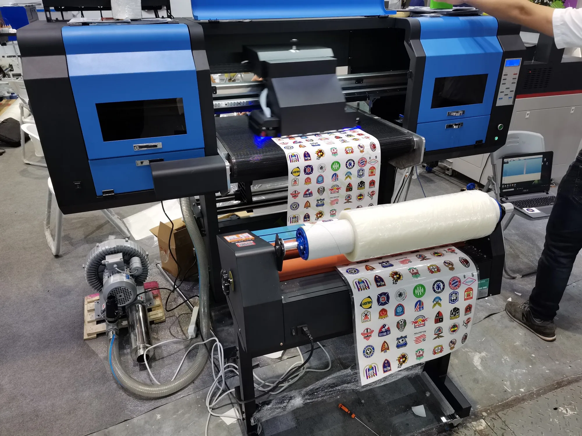 Factory Direct UV Roll to Roll DTF PMobile Covers I3200 U1 UV DTF Logo Sticker 60cm UV DTF ...