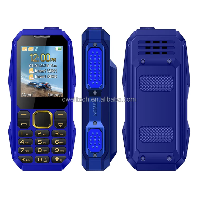 Uniwa W2025 1.8 Inch Screen Dual Sim Card Low Price Rugged Mobile Phone ...