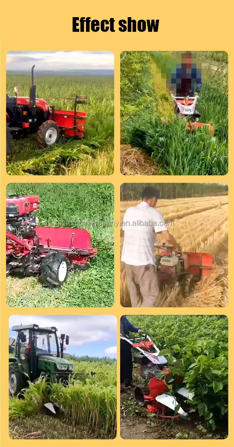 Hand Binder Machine Corn Harvesting Sorghum Reed Wheat Harvester Held ...