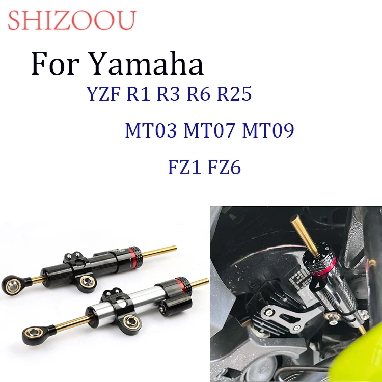 Universal Steering Damper Motorcycle Stabilizer Dampers For Yamaha ...