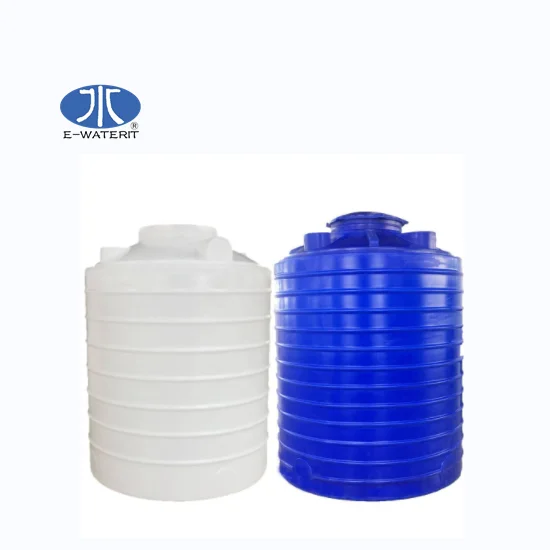 Vertical type polyethylene PE water storage tank PE tank with drain ...