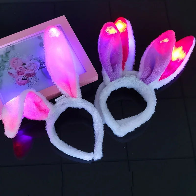 Costume Accessories Light up Rabbit Easter Rabbit Ears Headband ...