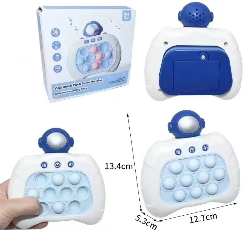 2023 New Quick Pop Push It Electronic Game Fast Push Game Console Popit ...