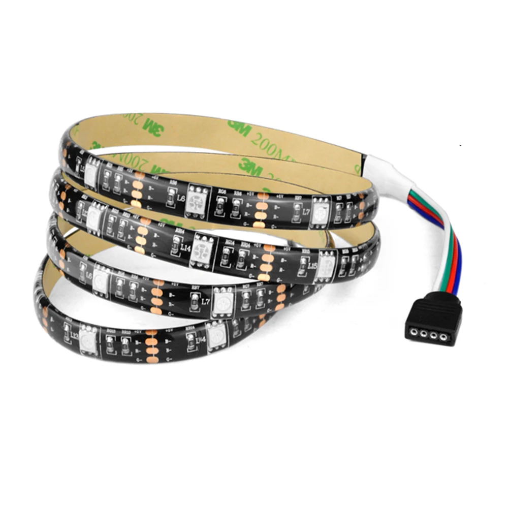 Usb Led Strip Light Smd 5050 Rgb Colorful Dc 5v Flexible Led Light Tape ...