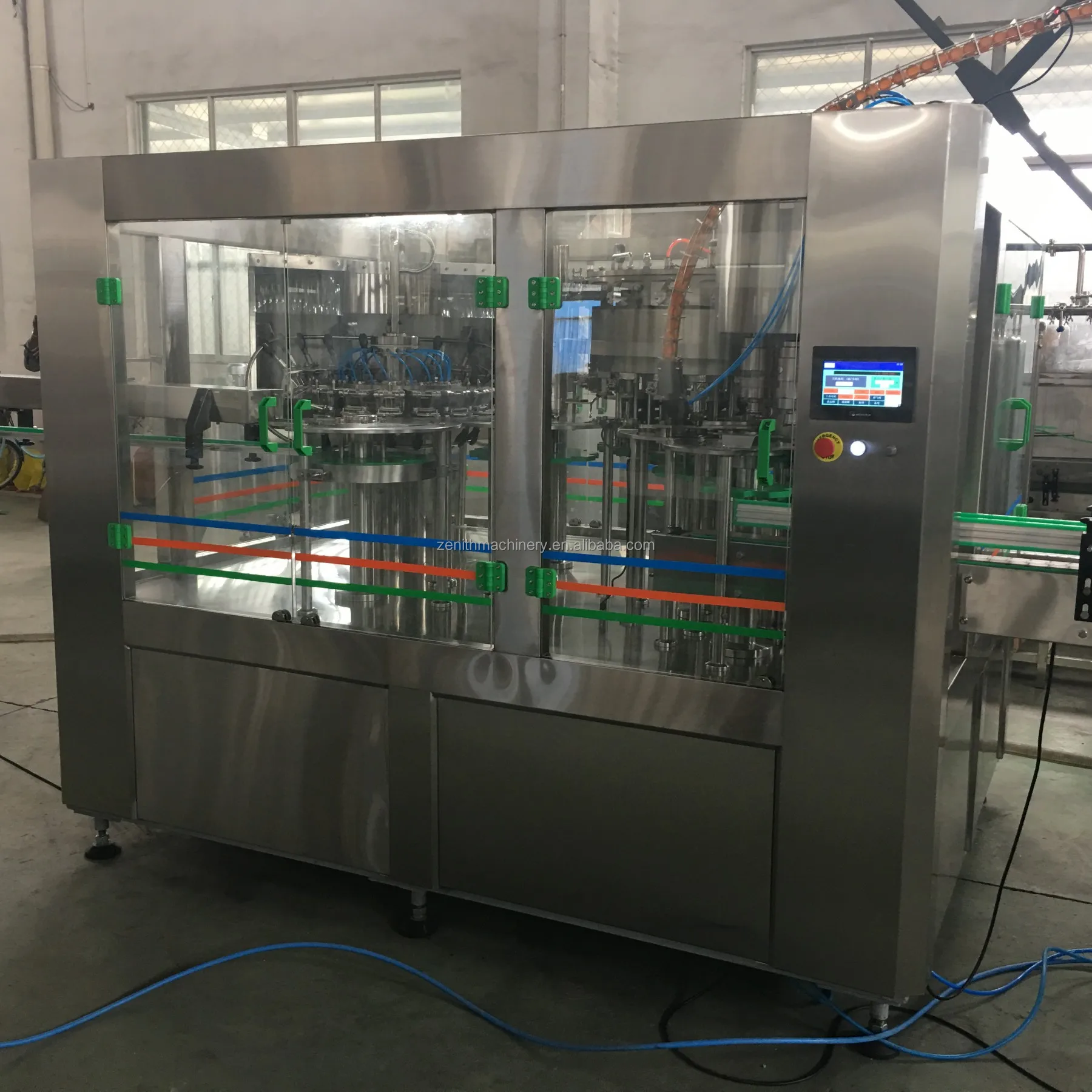 6000bph Co2 Carbonated Soft Drinks Water Filling Machine - Buy ...