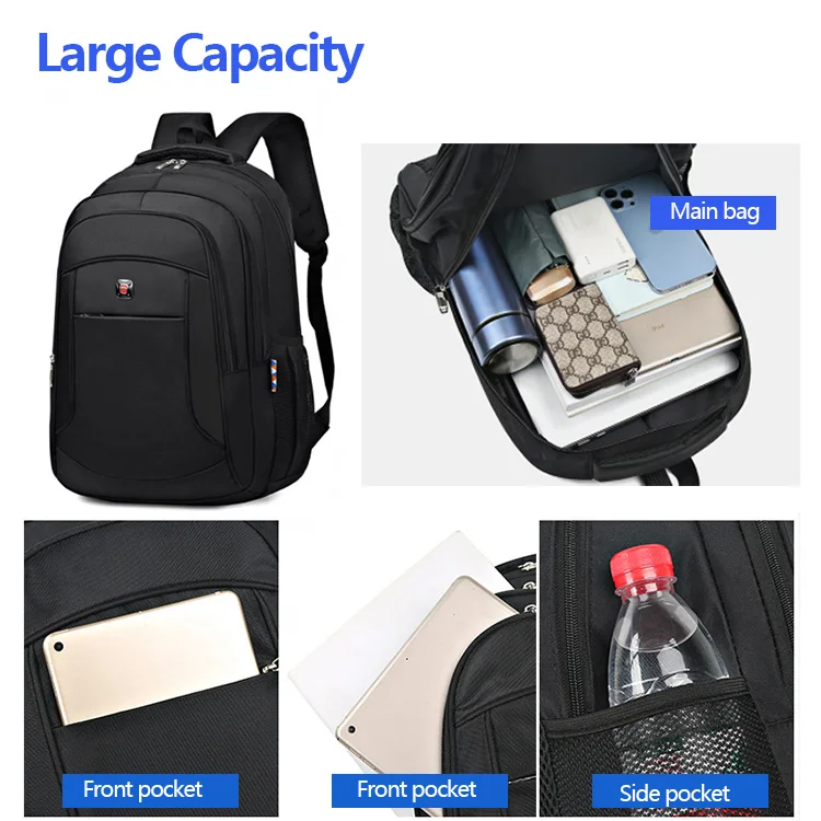 Custom Logo Office Sports Man College Outdoor Book Casual USB ...