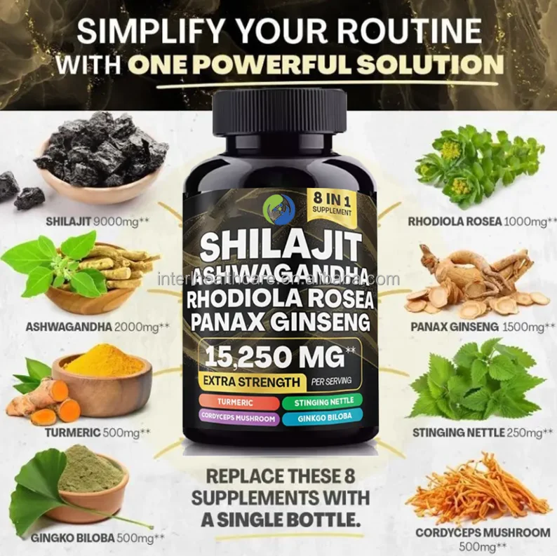 All in 1 Ginseng Complex Capsule - Enhance Immunity & Energy