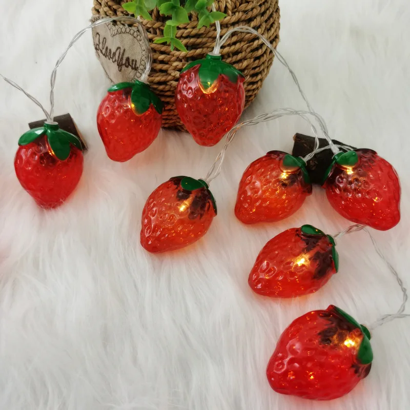 Festival Decoration Battery Powered Fairy Party Led Fruit Shape Banana ...