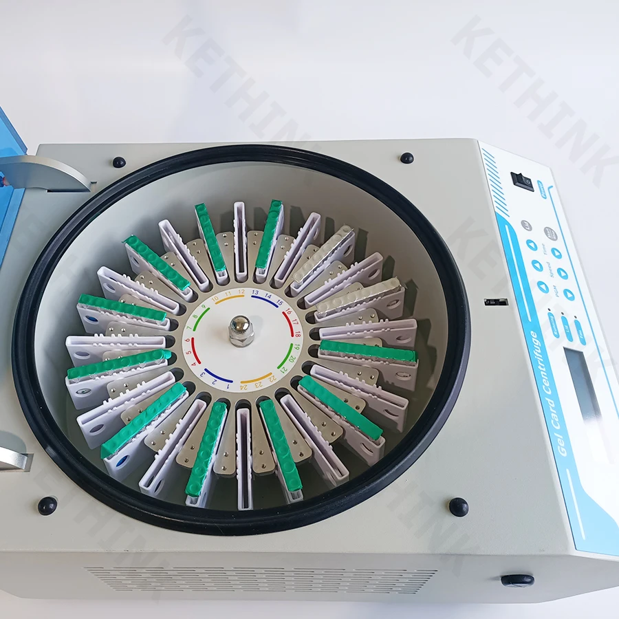 KETHINK Microcolumn Gel Card Centrifuge for Serology Tests