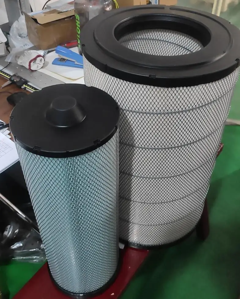拖拉机空气过滤器hxe11090 + Hxe11091组合农用过滤器组 - Buy Tractor Air Filter,Air Filter ...