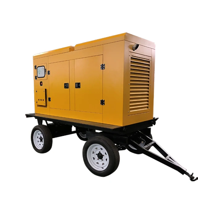 Diesel Generator Set Providers 30kw 40kw 50kw Portable Generator for ...