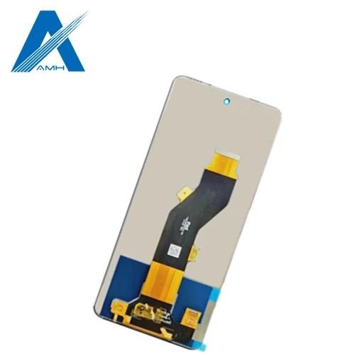 For Itel P55 4g Display Lcd With Touch Screen Digitizer With Frame ...