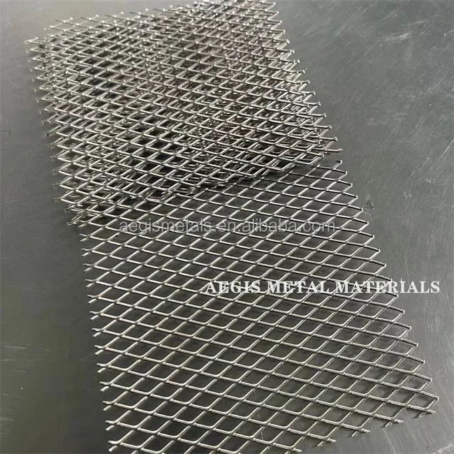 Pure Titanium Expanded Metal Mesh Electrode Fuel Cell Hydrogen ...