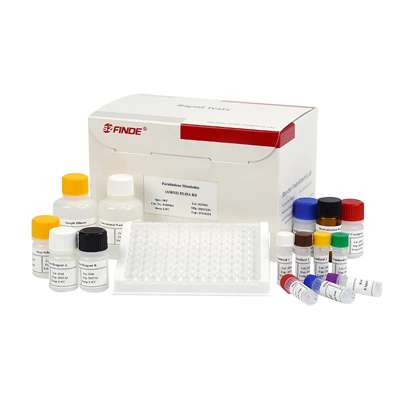 Furaltadone Metabolite (AMOZ) ELISA Test Kit for Food Safety Testing in ...