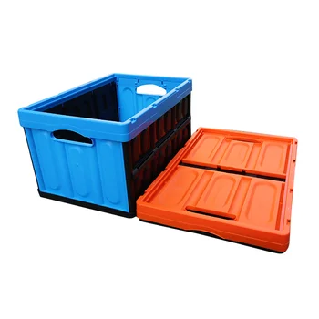 Join Recyclable Transport Crates Red Plastic Storage Turnover Foldable ...