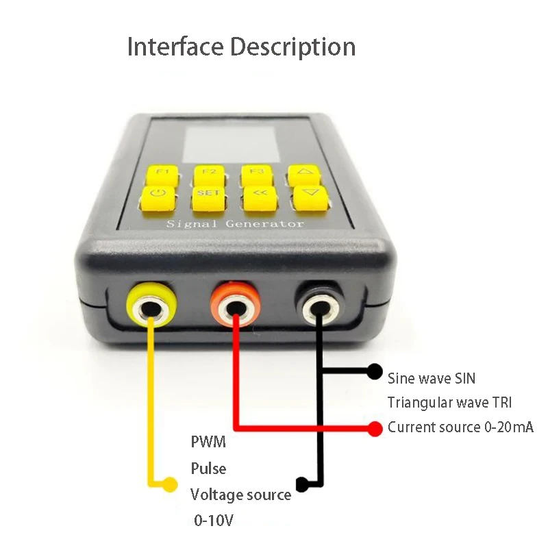PWM Pulse Square Wave Sine Triangle Wave Signal Generator