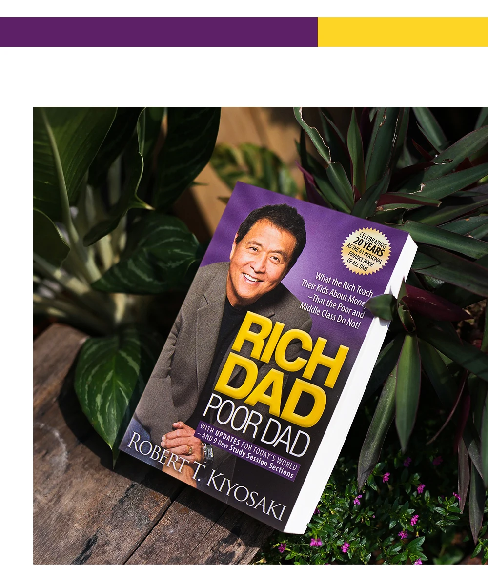 Rich Dad Poor Dad Robert Toru Kiyosaki Personal Finance Children Books ...
