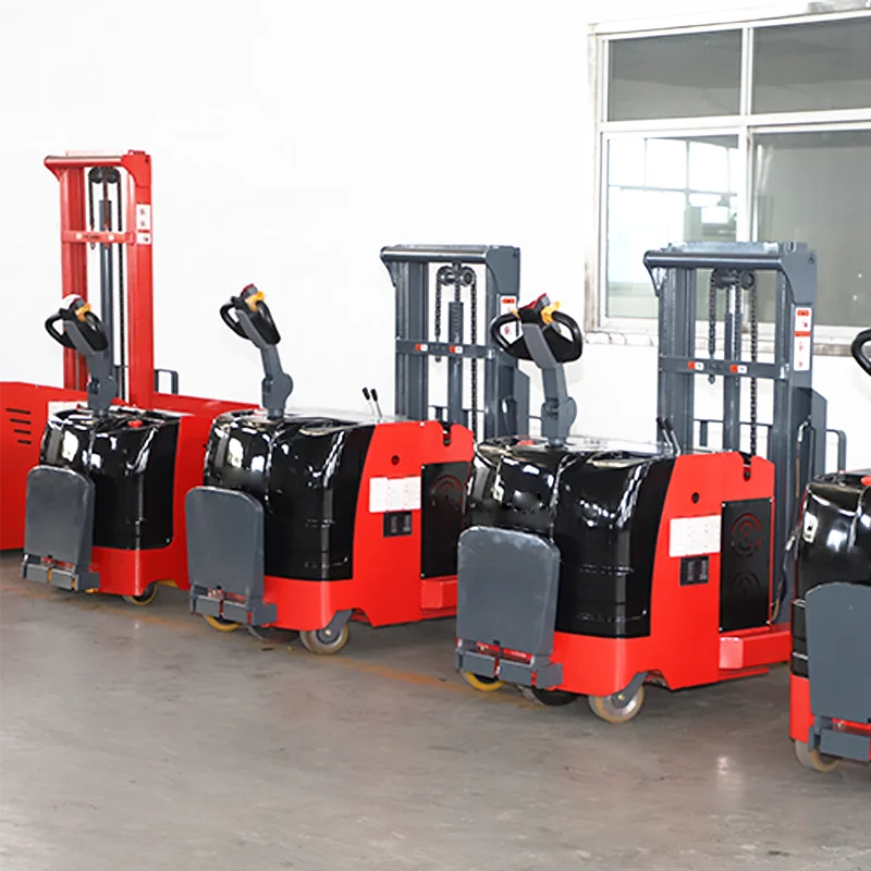 Electric Reach Stacker Multi-value Control Electric Stacker 1200kg ...