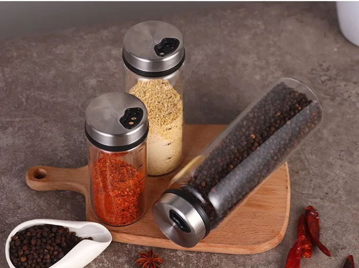 Wholesale Food Kitchen Storage Container With Lids Glass Swivel Cover ...