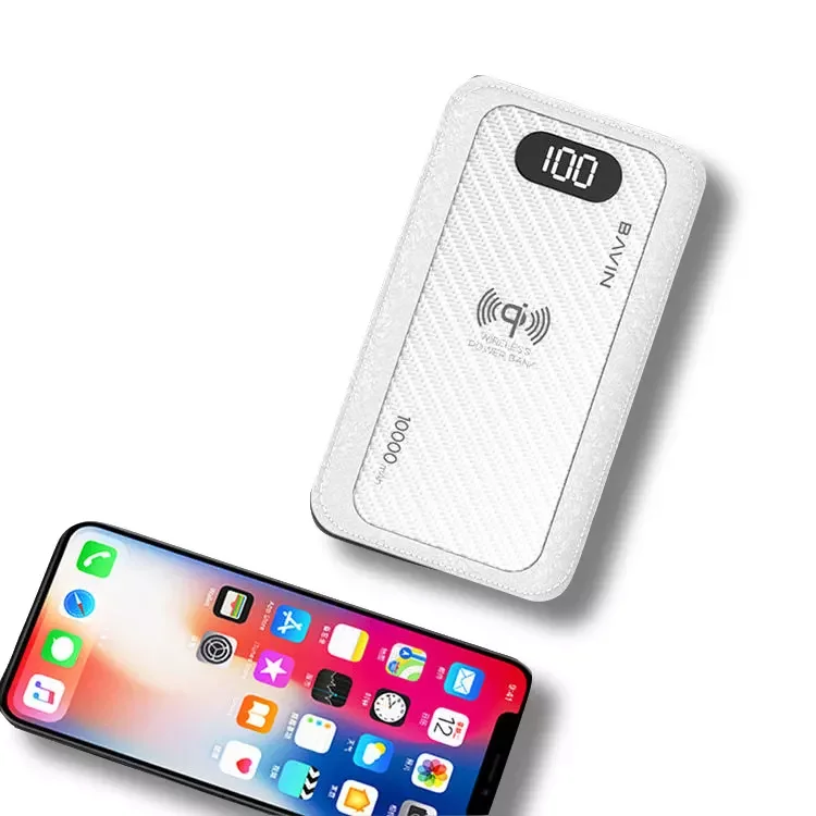 BAVIN Customized 10000mAh Wireless Powerbank Charger Portable USB Fast ...