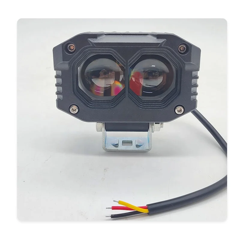 Six Modes Motorcycle Spotlights Car Led Headlight Mini Driving Lights ...