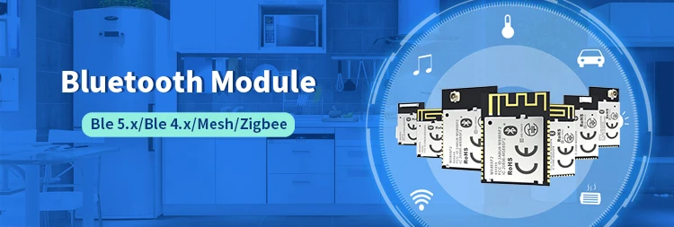 Nrf52832 Ble Mesh Module With Ant Nfc Small Size Ble Module With Metal ...