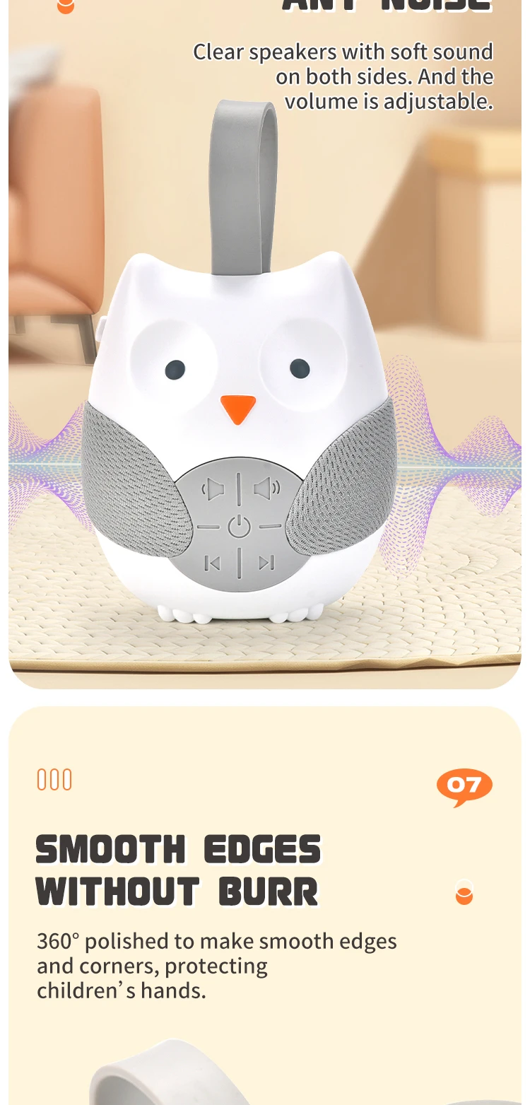 Sleeping Soothing Baby Cartoon Cute Koala And Owl Shape Electric Music ...
