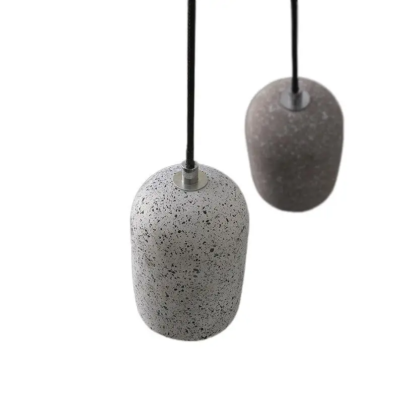 Concrete Cement Lamp - Modern LED Home Decor Lighting