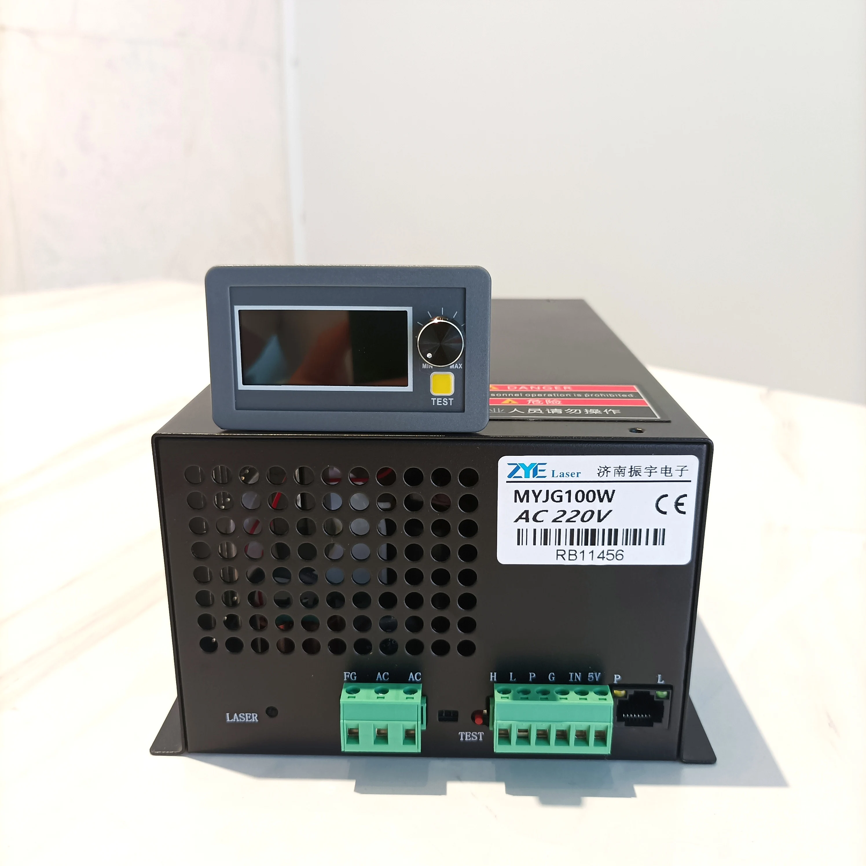 Zye Laser Power Supply Component Myjg 40w For Co2 Laser Cutting Machine ...