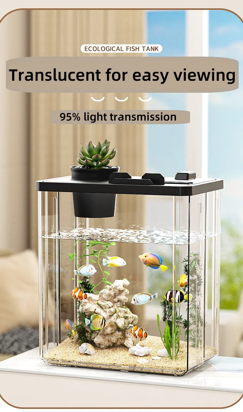 Factory Multifunctional Various Models square Plastic Aquarium Fish ...