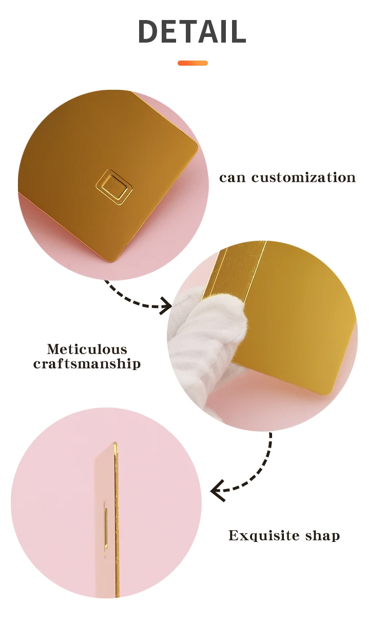 Customized Metal Debit Cards - Laser Engraved Bank Cards