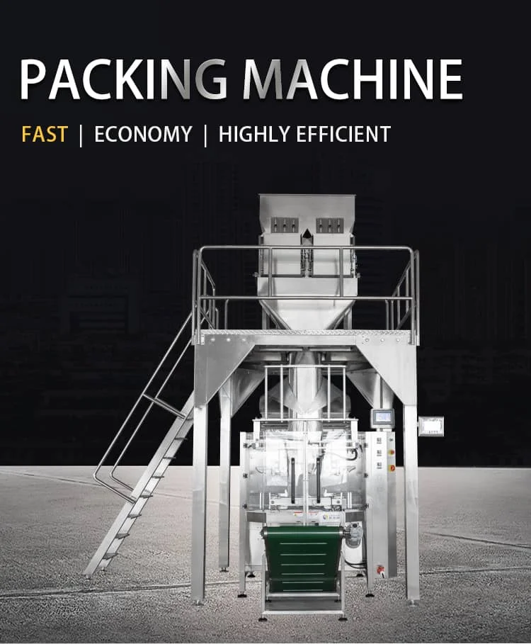 Automatically Almonds Millet Rice Packing Multi Linear Weigher Gummy ...