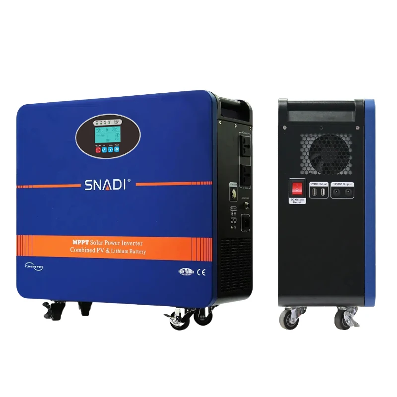 Snadi 600w 1.2kw 2.2kw 3.5kw 5.5kw Solar Inverter And Battery Power ...