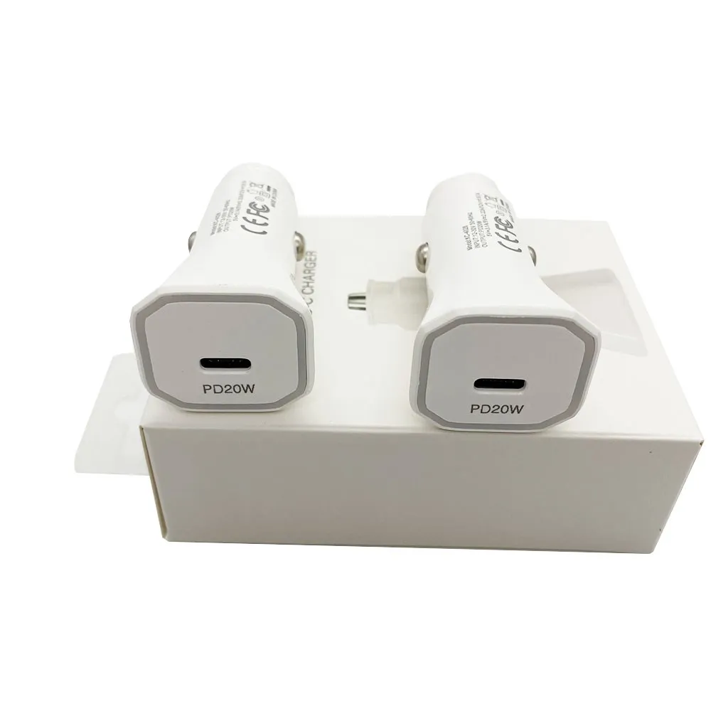 Universal 20w Fast Charging Usb C Car Charger Qc 3.0 Type C Pd 20w Car ...