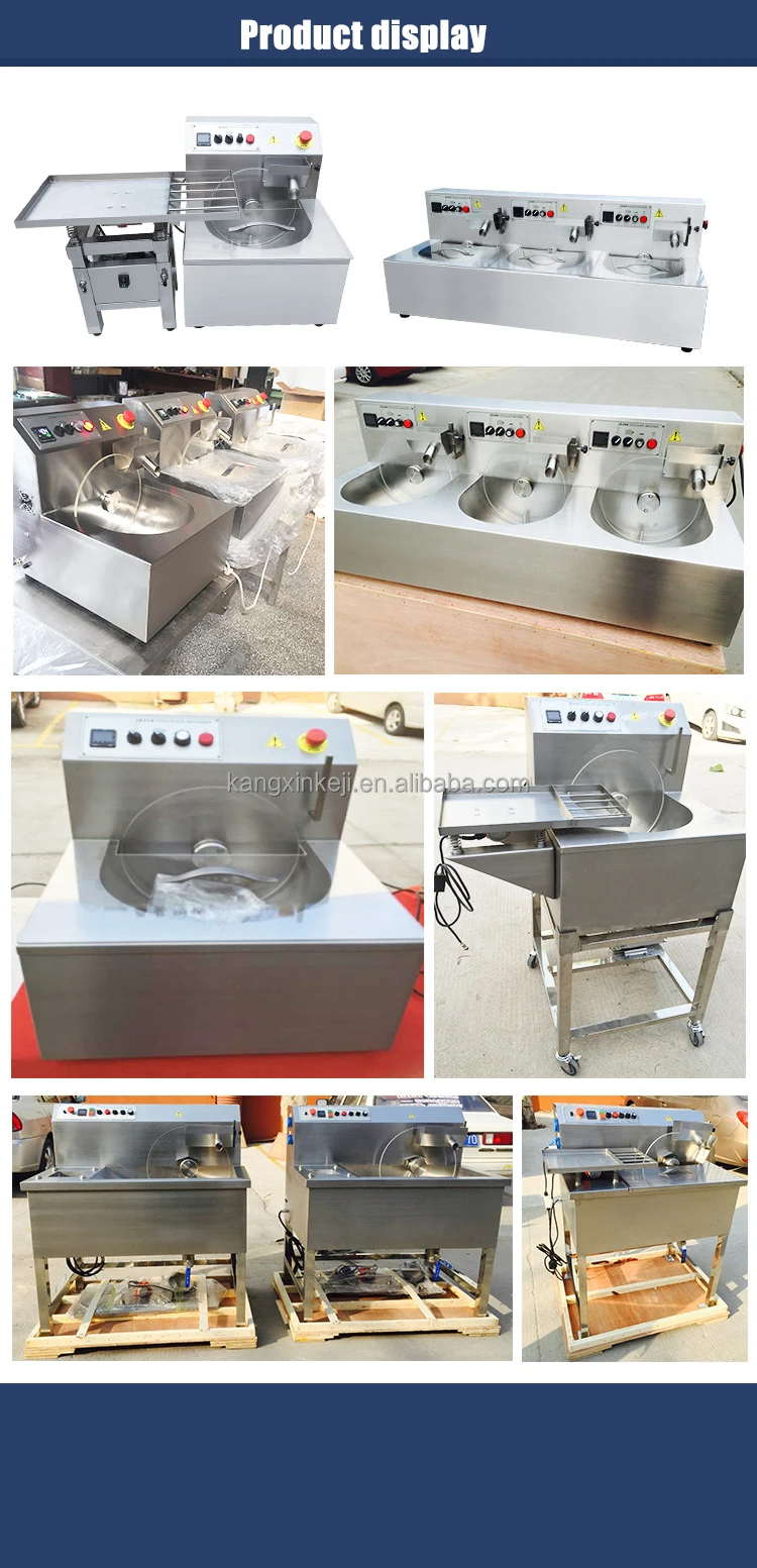 Commerical 8kg Stainless Steel Automatic Home Continuous Chocolate ...