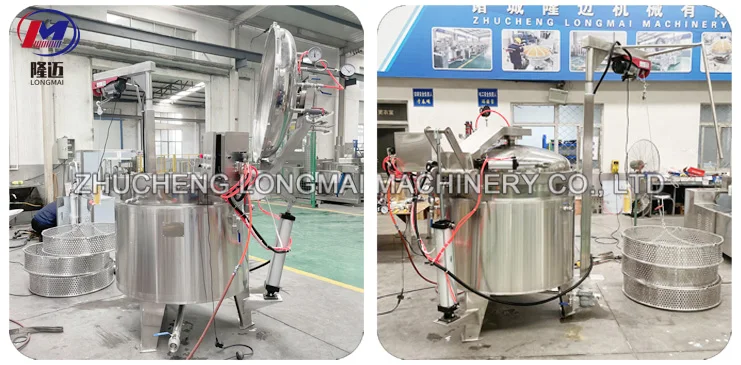 Industrial Bone Broth Soup Cooking Machine - High Pressure