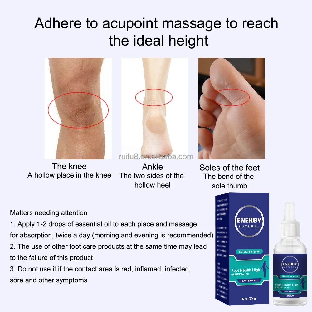 Oem Private Label Natural Herbal Body Heightening Conditioning Height ...