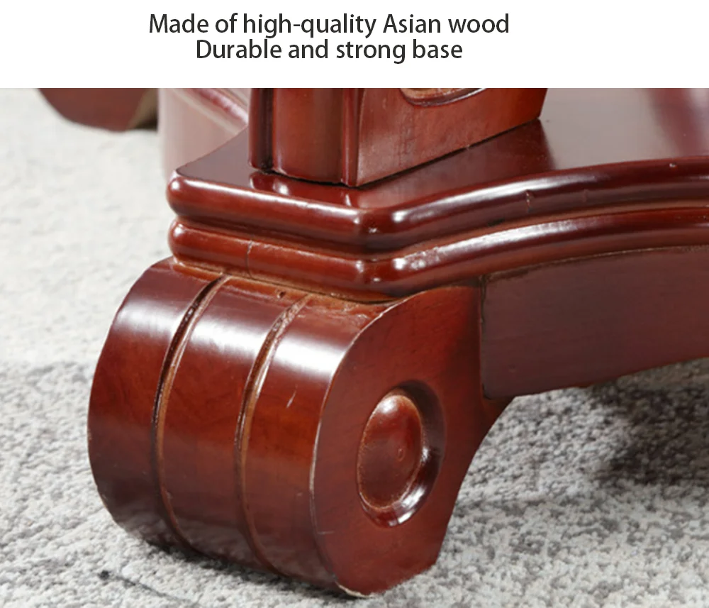 10 Seat Wooden Rotating Dining Round Table Set and Chairs Set ...