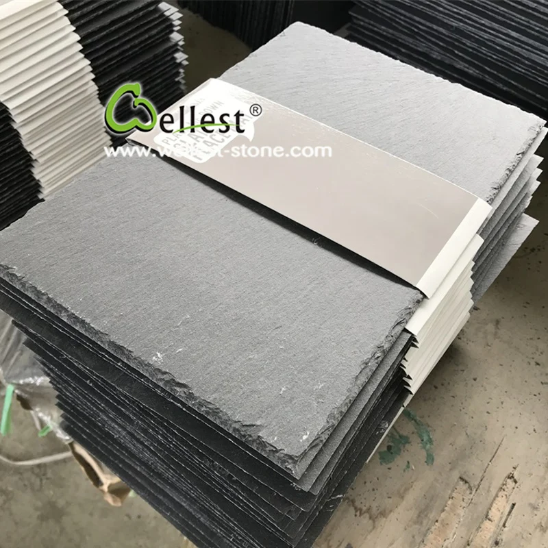 Wholesale Natural Black Slate Plates - Durable & Stylish