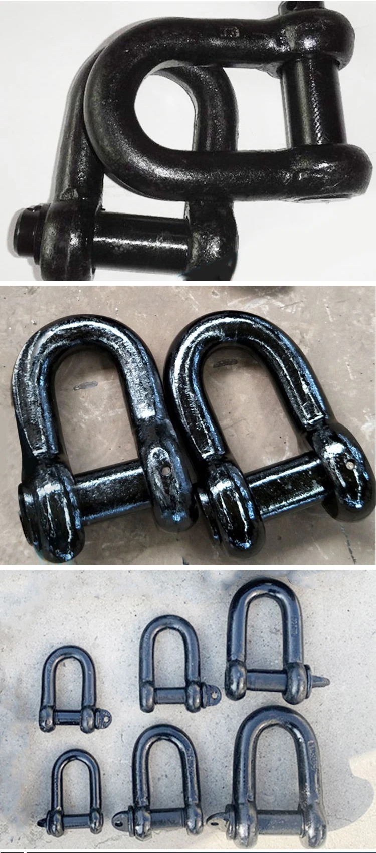 Marine D Type Joint Anchor Chain End Shackle - Buy Dee Shackle,Anchor ...