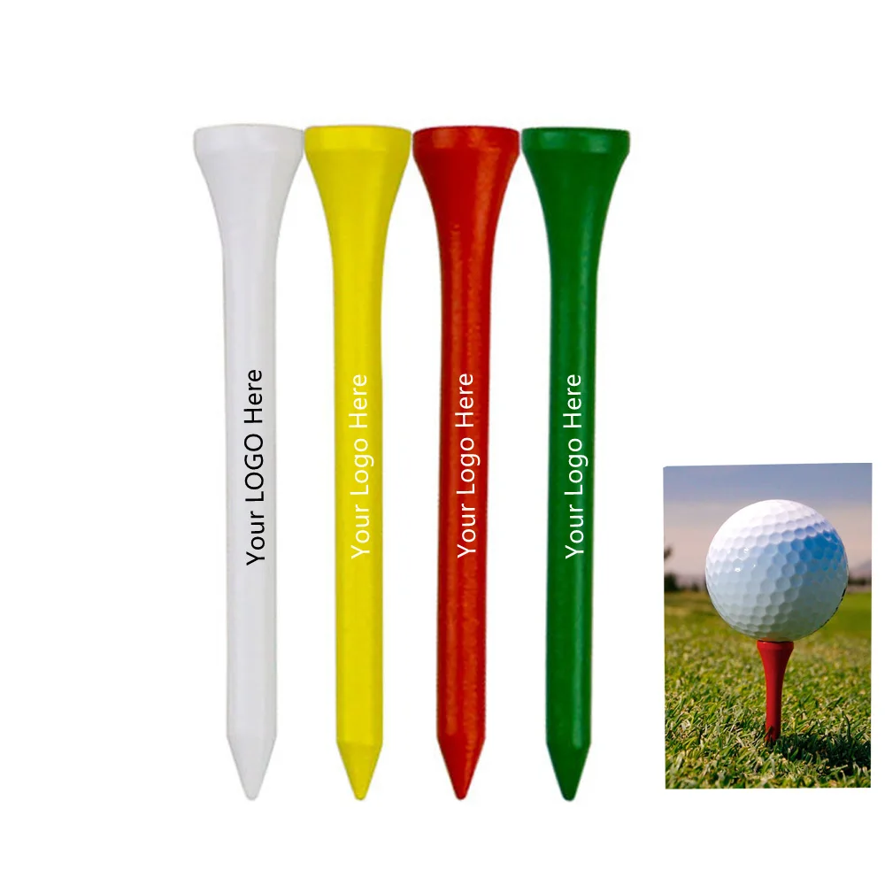 Mazel Wholesale Pack Of 50 Counts Short Wooden Tees For Golf Practice ...