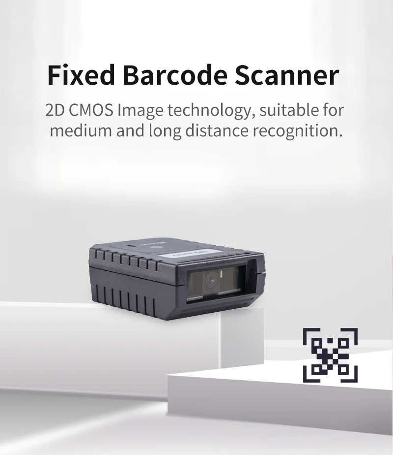 RFID Reader 2D QR CODE Scanner IC 13.56Mhz TCP/IP Interface RFID ...